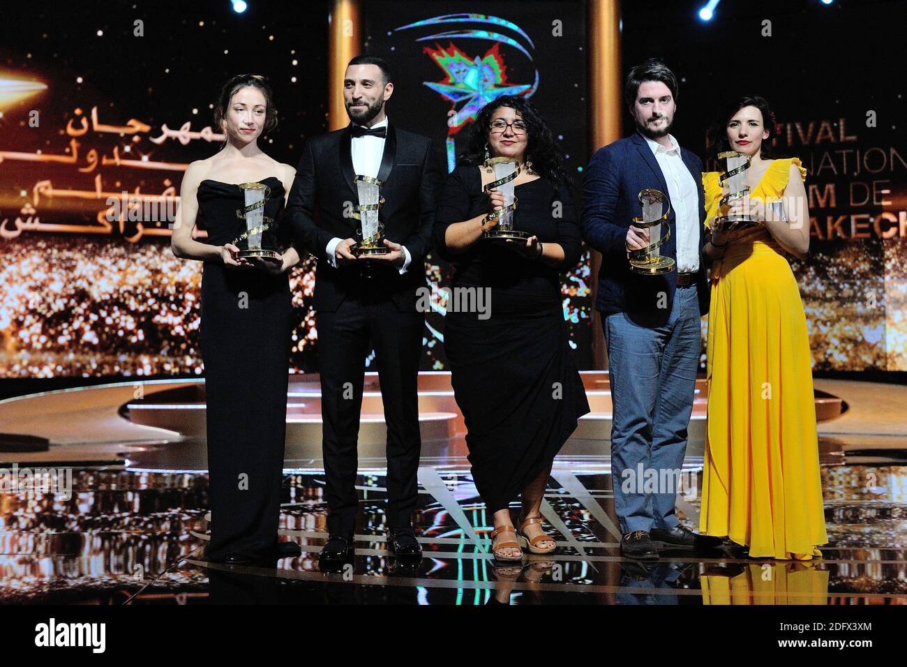 Aenne Schwarz , awarded of best performance by an actress, Nidhal Saadi ...