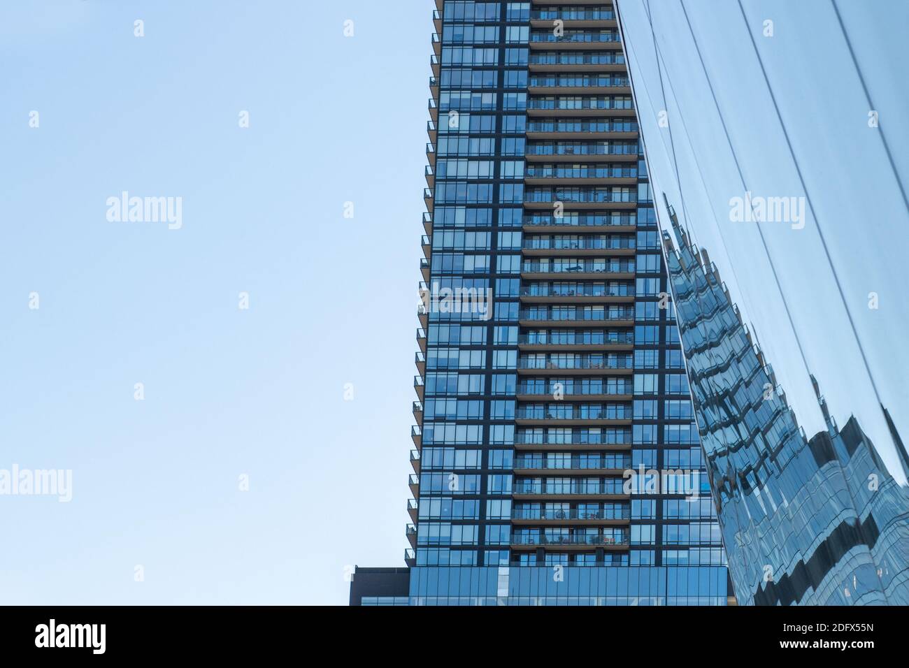 Abstract modern skyscrapers in Toronto, Canada Stock Photo - Alamy