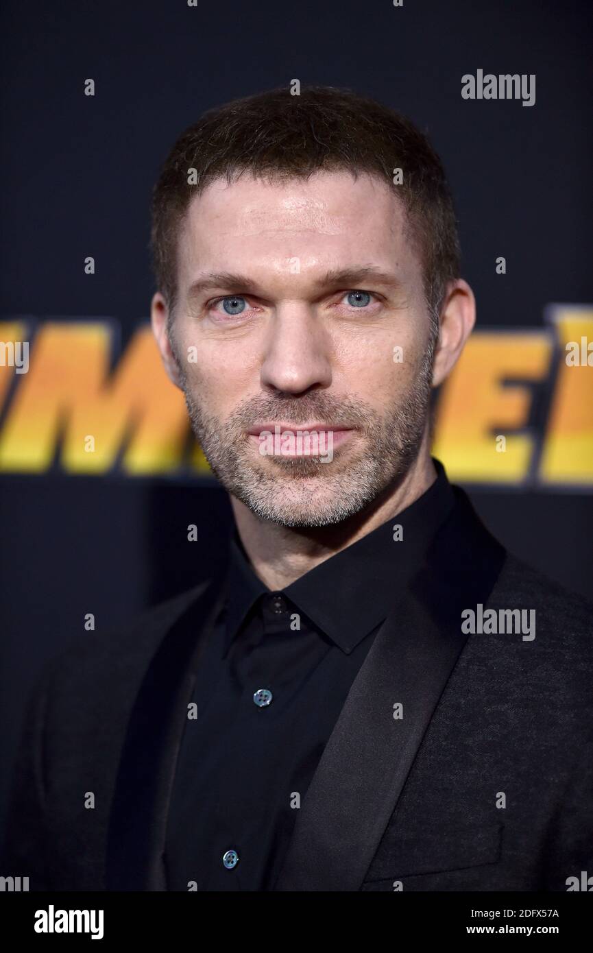 Travis Knight attends the Bumblebee World Premiere on December 9, 2018 ...