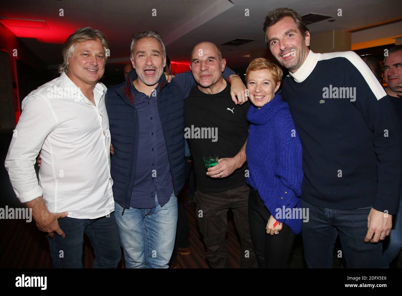 EXCLUSIVE - Denis Charvet, Christophe Cessieux, Vincent Moscato, Sarah ...