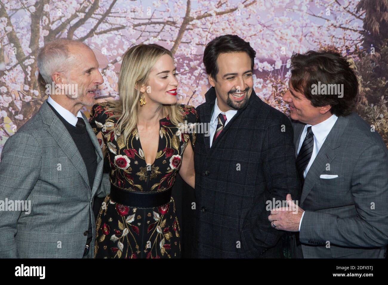 John DeLuca, Emily Blunt, Lin-Manuel Miranda and Rob Marshall attends ...