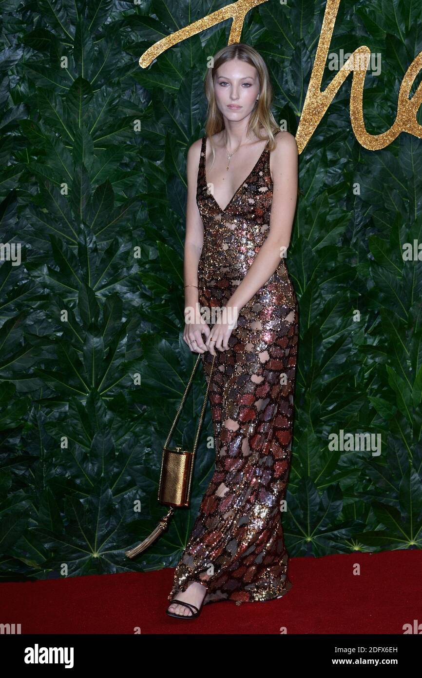 Ella Richards attending The Fashion Awards 2018 In Partnership With ...