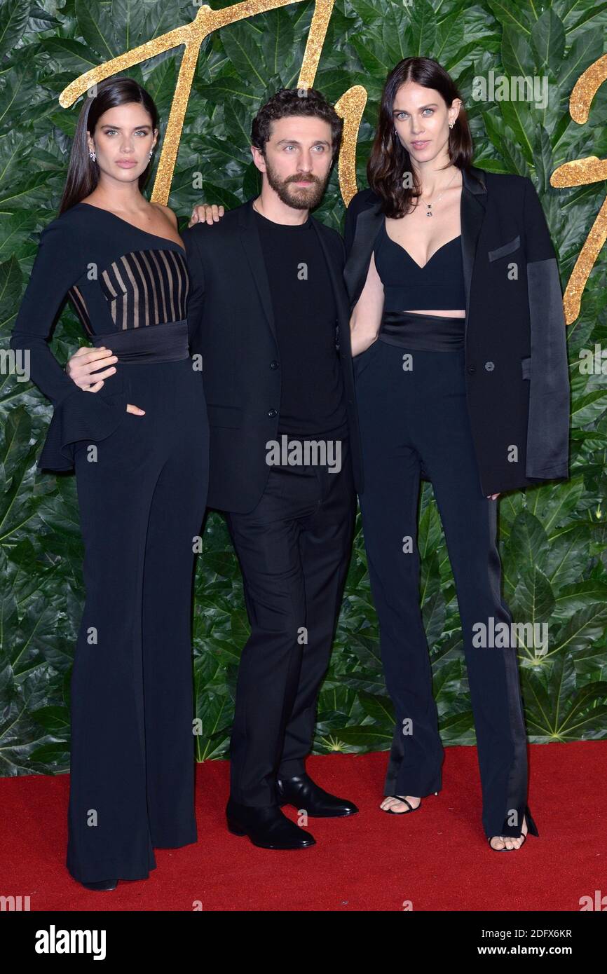 Sara Sampaio, David Koma and Aymeline Valade attending The Fashion ...