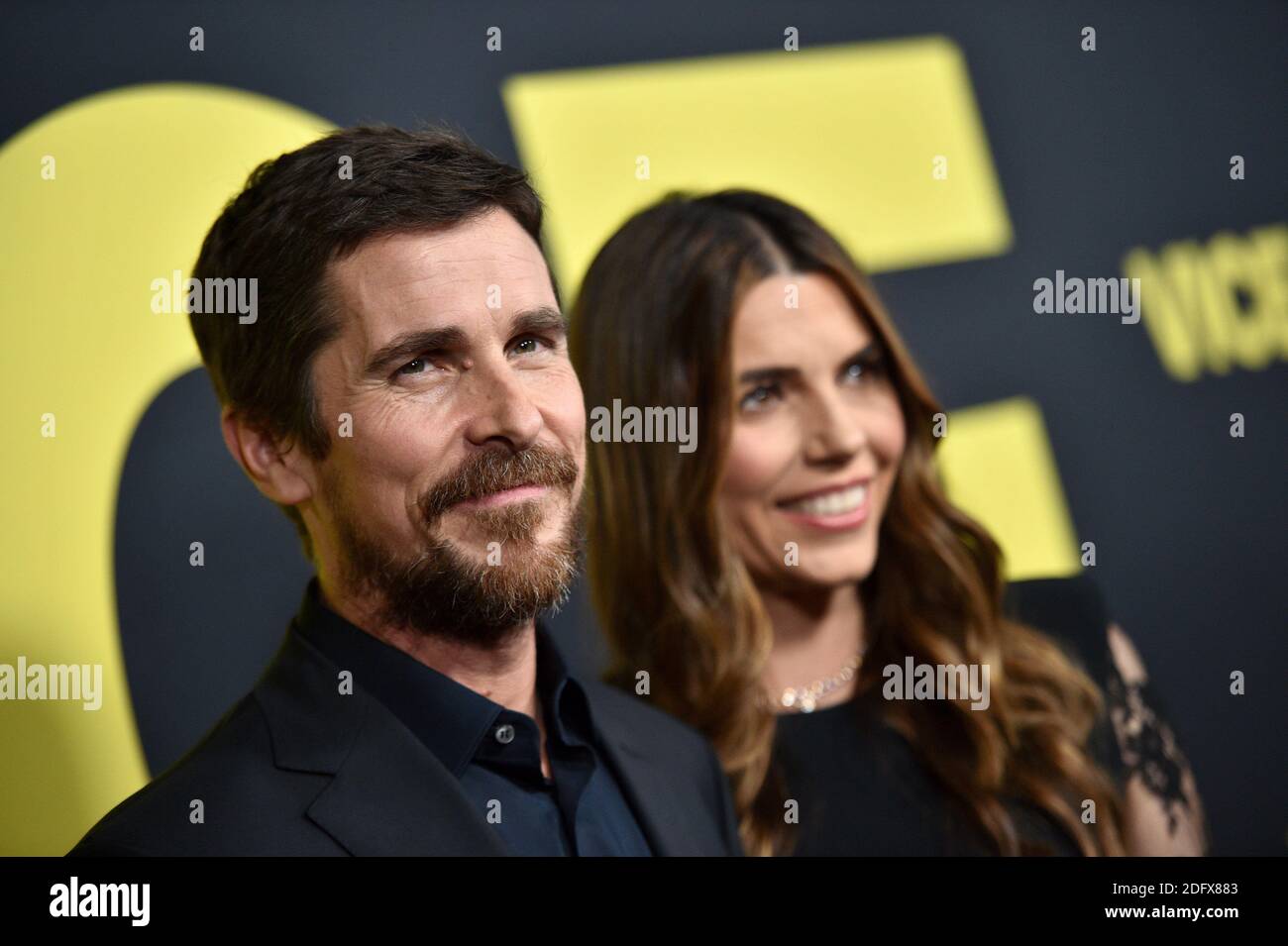 Christian Bale and Sibi Blazic attend the World Premiere of 'Vice' at ...