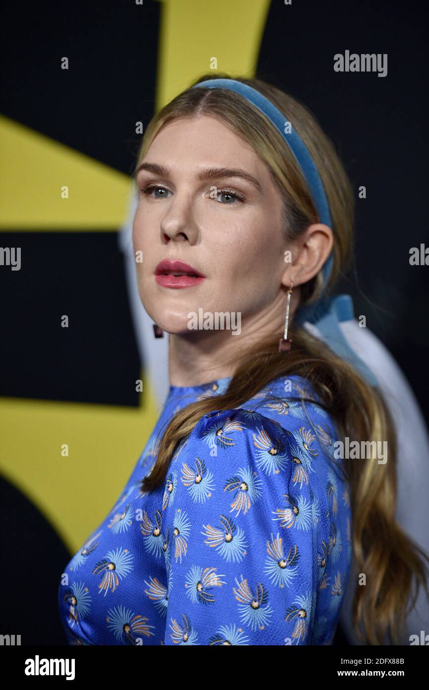 Lily Rabe attends the World Premiere of 'Vice' at AMPAS Samuel Goldwyn ...