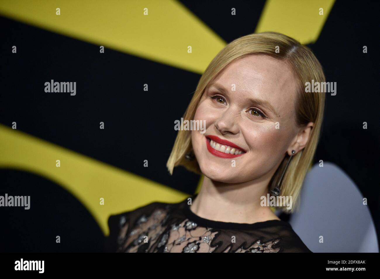 Alison Pill attends the World Premiere of 'Vice' at AMPAS Samuel ...