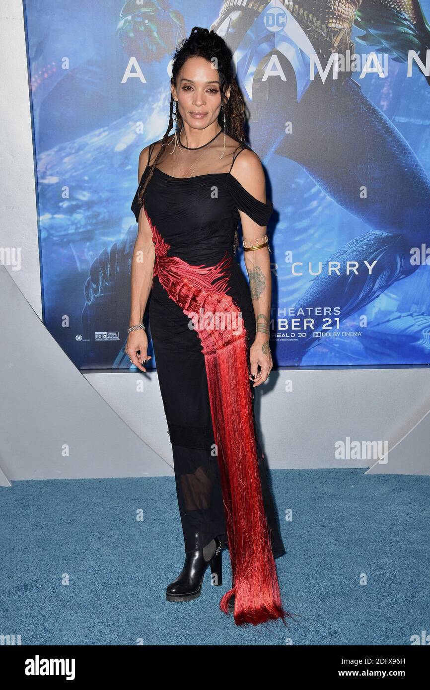 Lisa Bonet attends the premiere of Warner Bros. Pictures' 'Aquaman' at ...