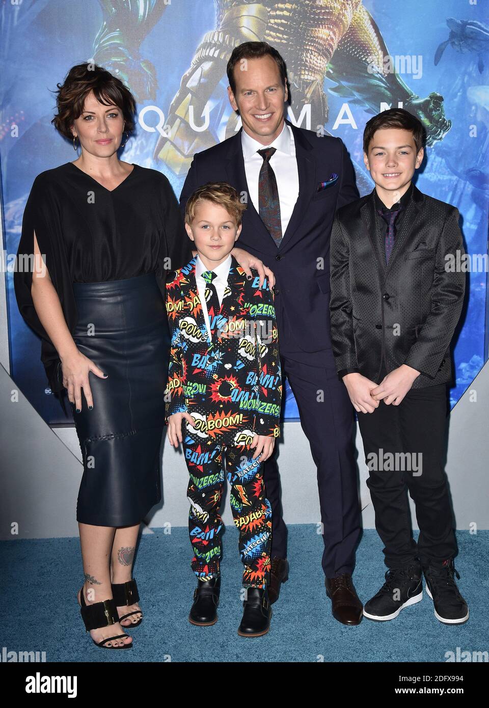 Patrick Wilson attends the premiere of Warner Bros. Pictures' 'Aquaman ...