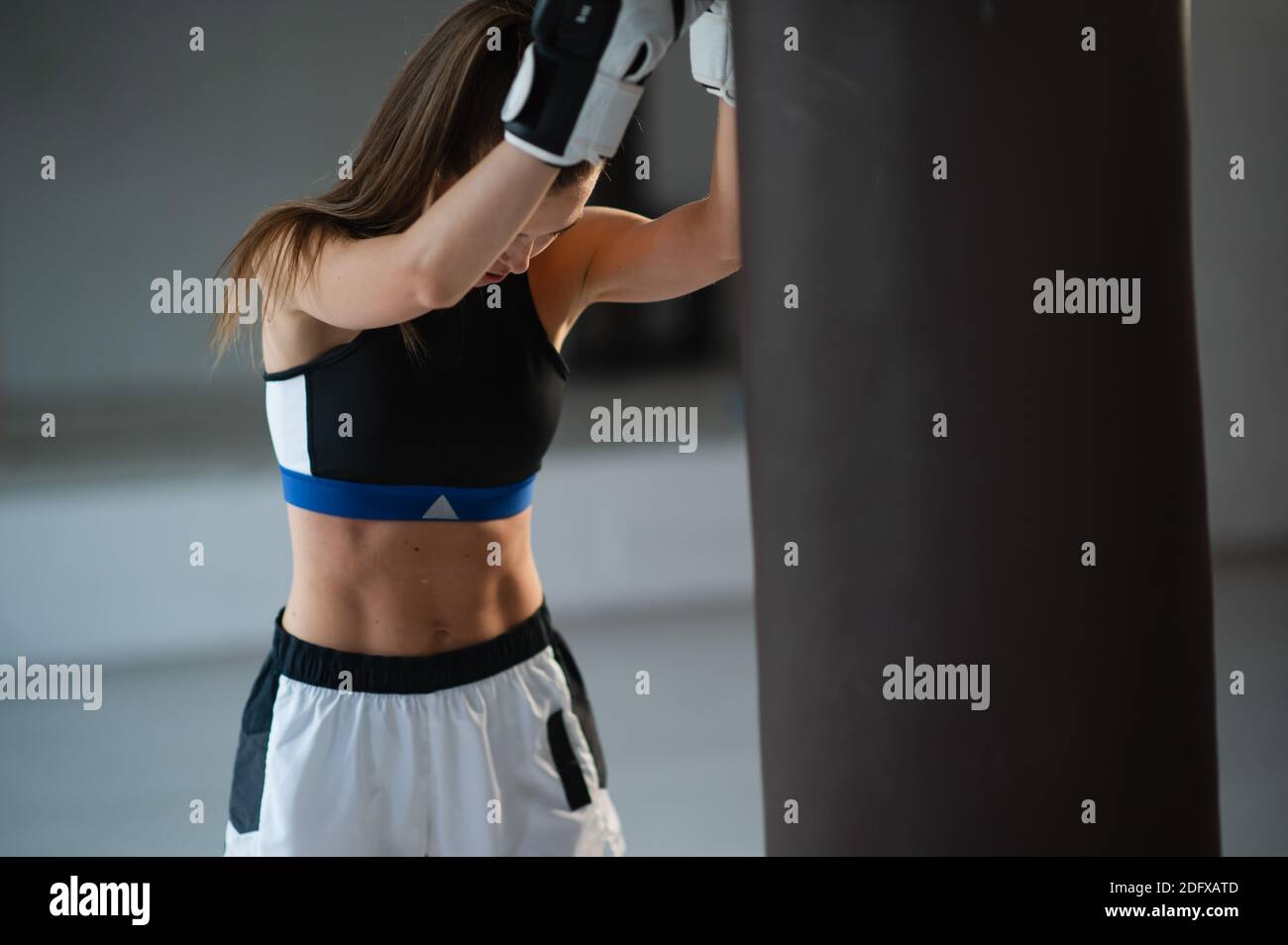 Portrait of kickboxer people hi-res stock photography and images - Alamy