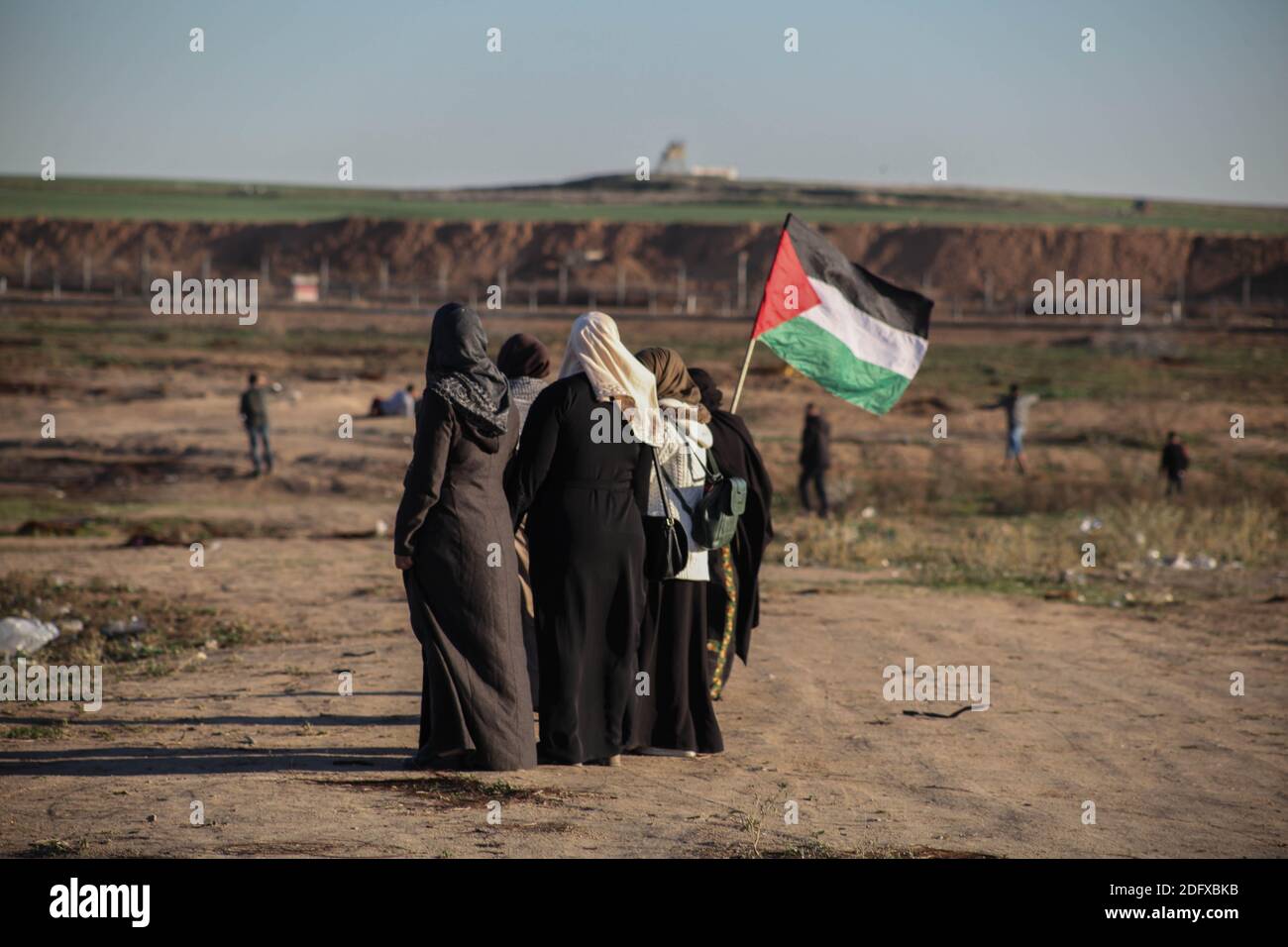 'Great March of Return' demonstrations in Gaza, Palestine, on December ...