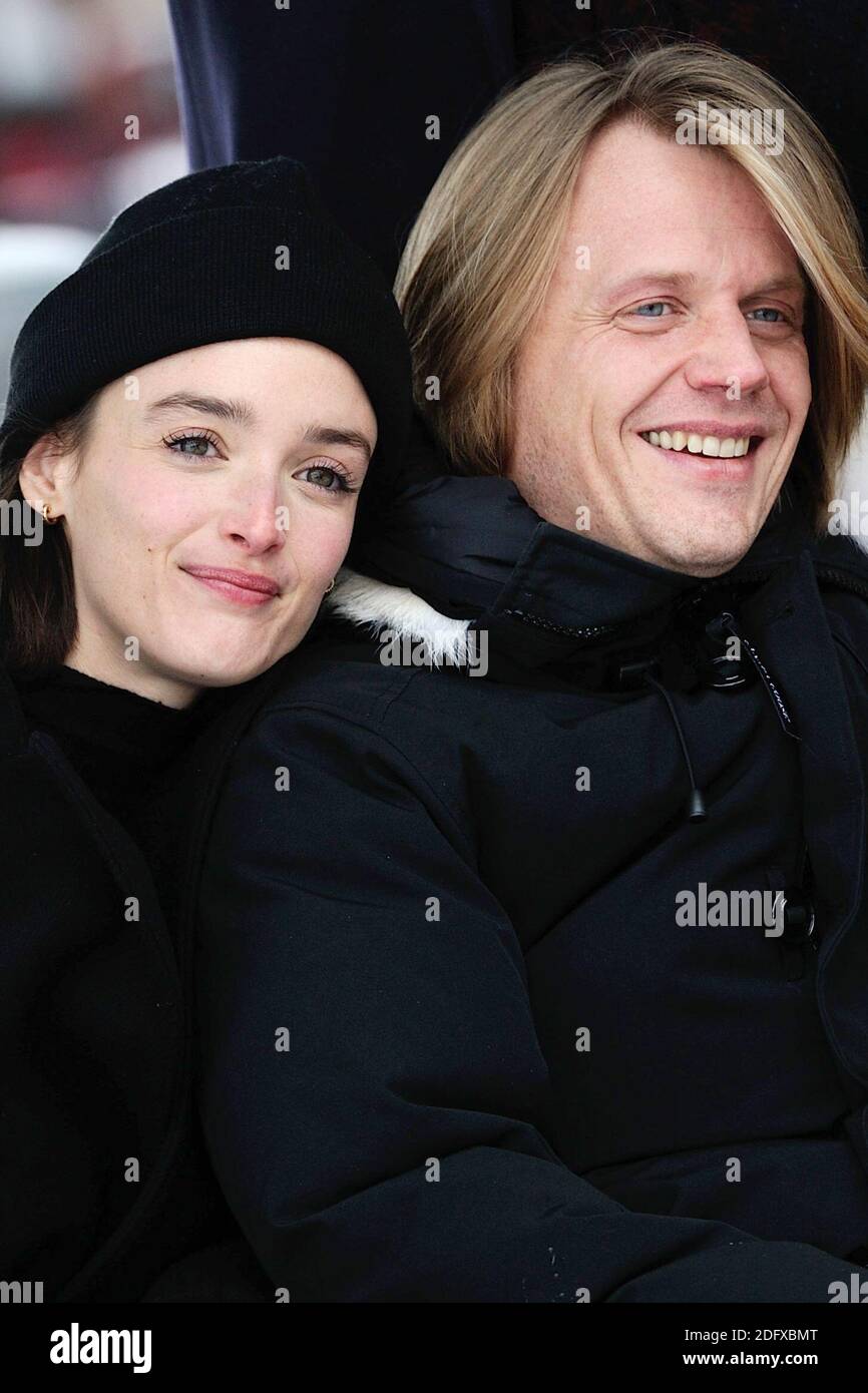 Charlotte Le Bon and Alex Lutz attending the 10th Les Arcs Film ...
