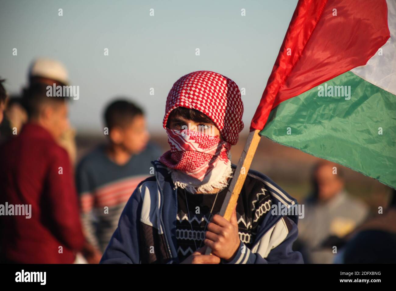 'Great March of Return' demonstrations in Gaza, Palestine, on December ...