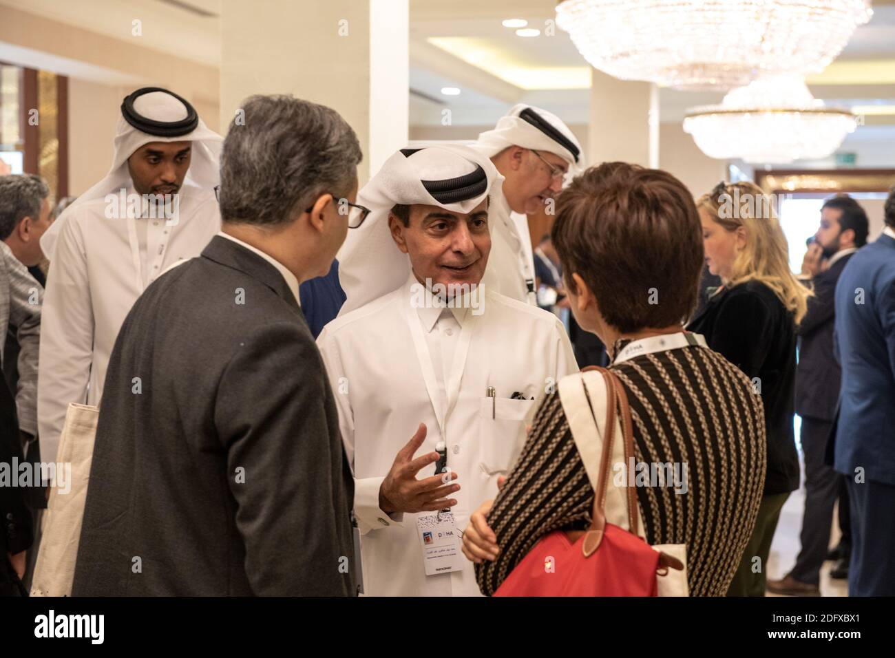 Qatari diplomat and current ambassador to Spain Mohammed Jaham ...