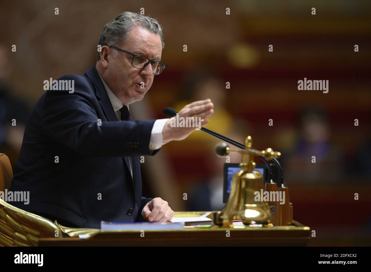 Richard Ferrand at National Assembly in Paris on December 18, 2018 ...