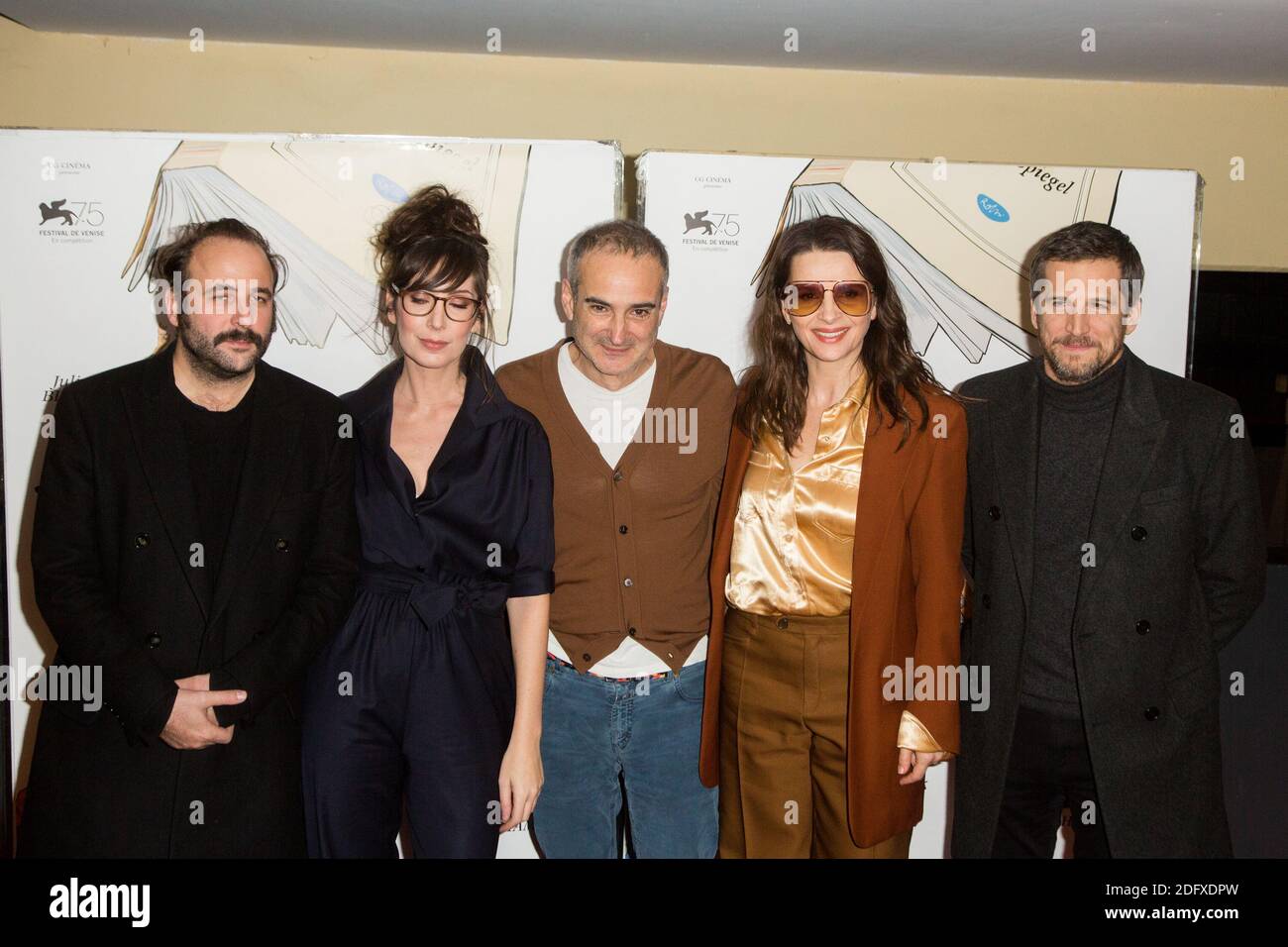 Vincent Macaigne Nora Hamzawi Olivier Assayas Juliette Binoche And Guillaume Canet Attends