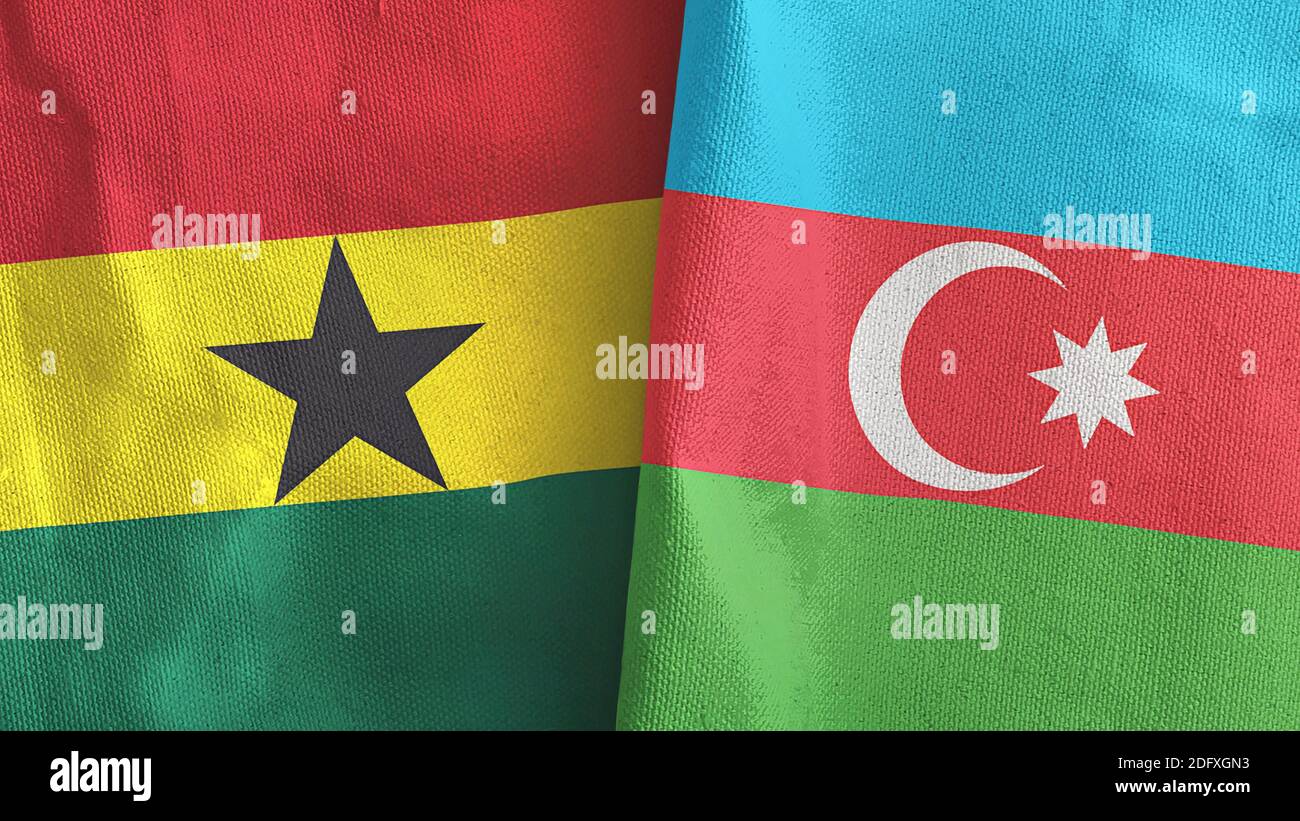 Azerbaijan ghana flag hi-res stock photography and images - Alamy