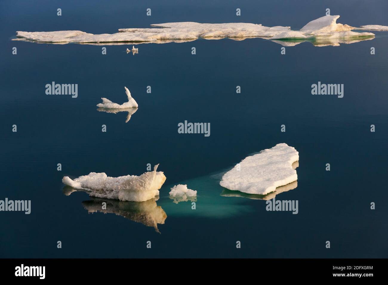 Floating ice in Chukchi Sea, Russia Far East Stock Photo - Alamy