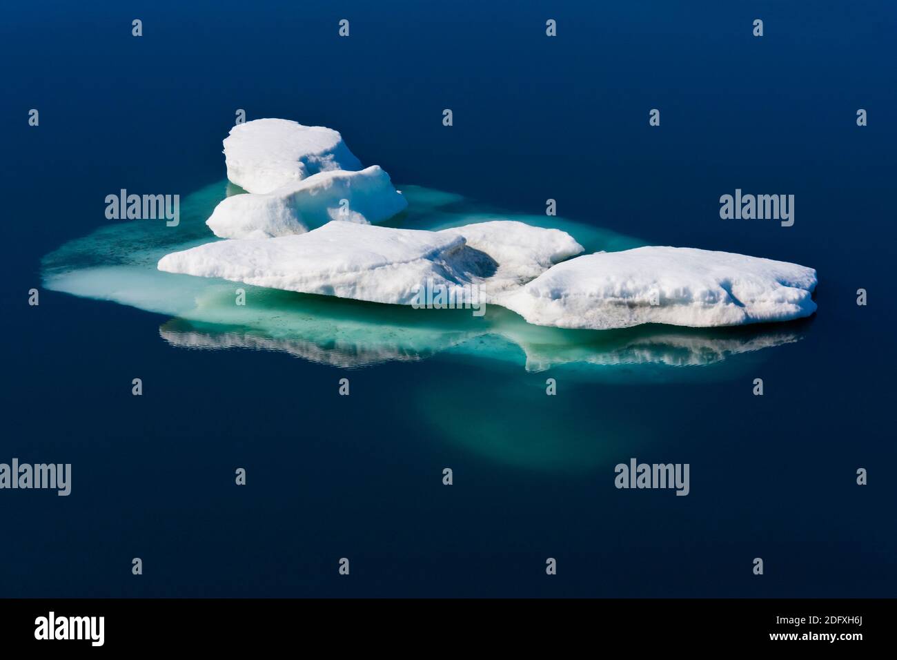 Floating ice on Bering Sea, Russia Far East Stock Photo - Alamy