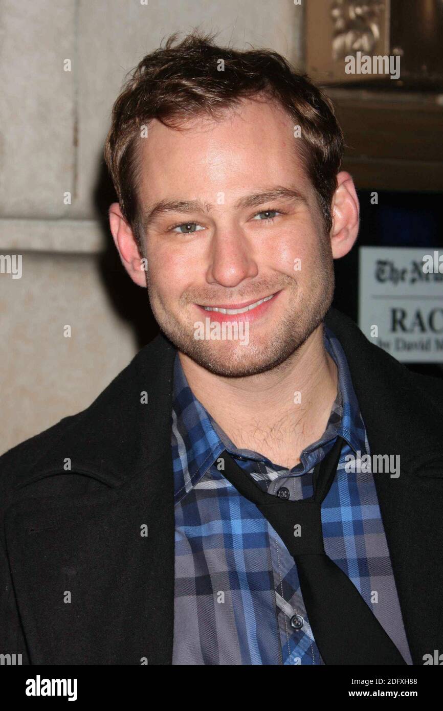 Chad Kimball attends the opening night performance of David Mamet's ...