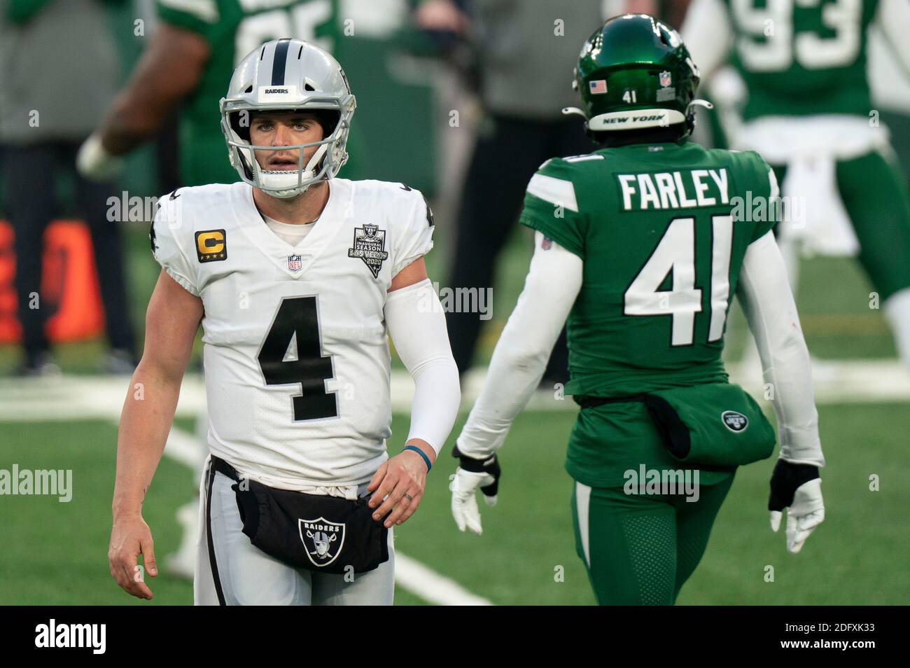 East Rutherford, New Jersey, USA. 6th Dec, 2020. Las Vegas Raiders ...