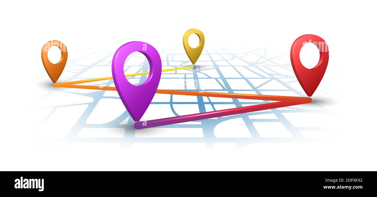 Navigational application Stock Vector Images - Alamy