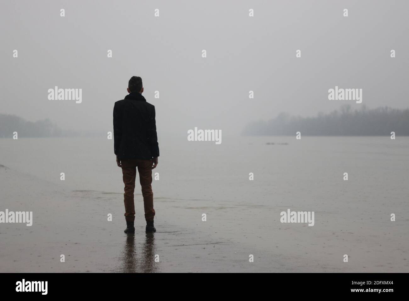 Raining river hi-res stock photography and images - Alamy