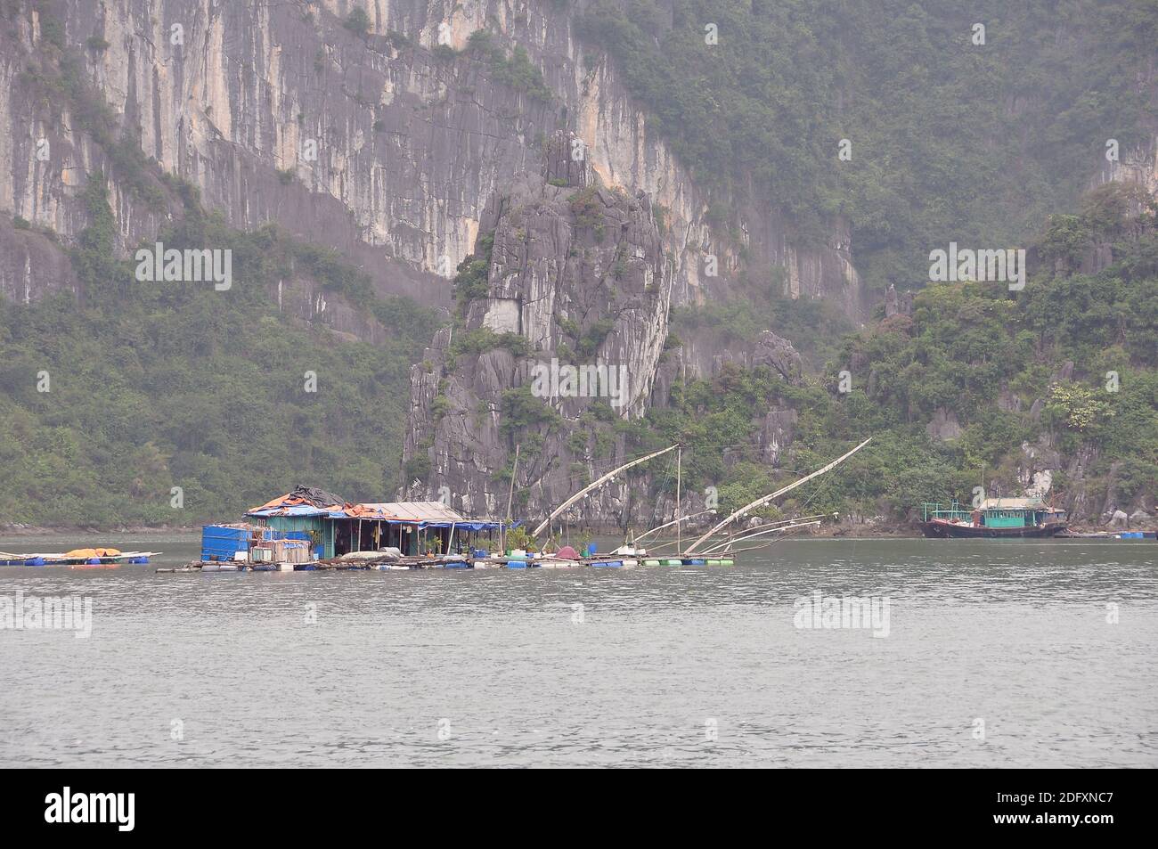 Rock formation and cave in Vietnam Stock Photo - Alamy