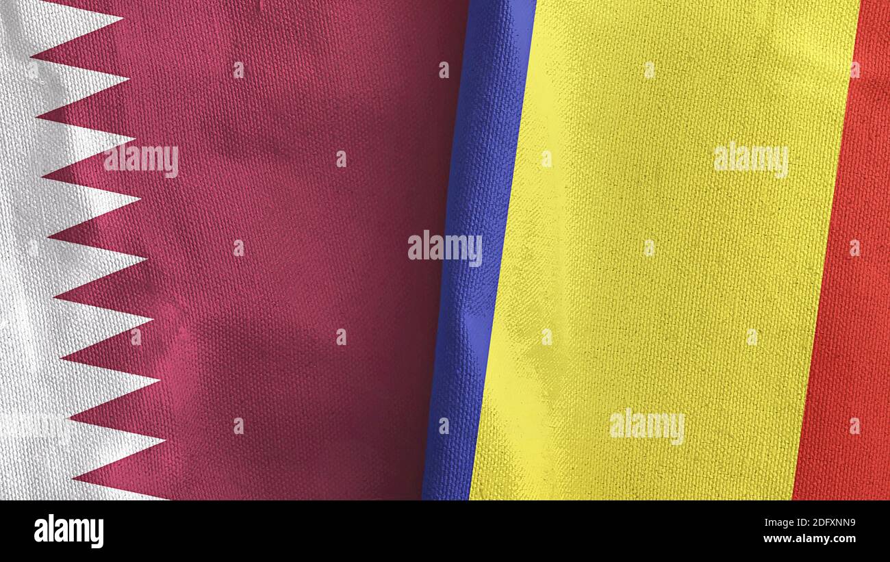Romania qatar flag hi-res stock photography and images - Alamy