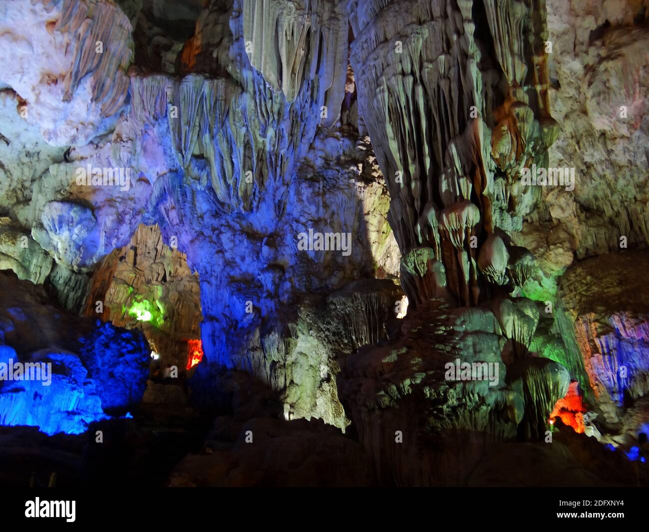 Rock formation and cave in Vietnam Stock Photo - Alamy