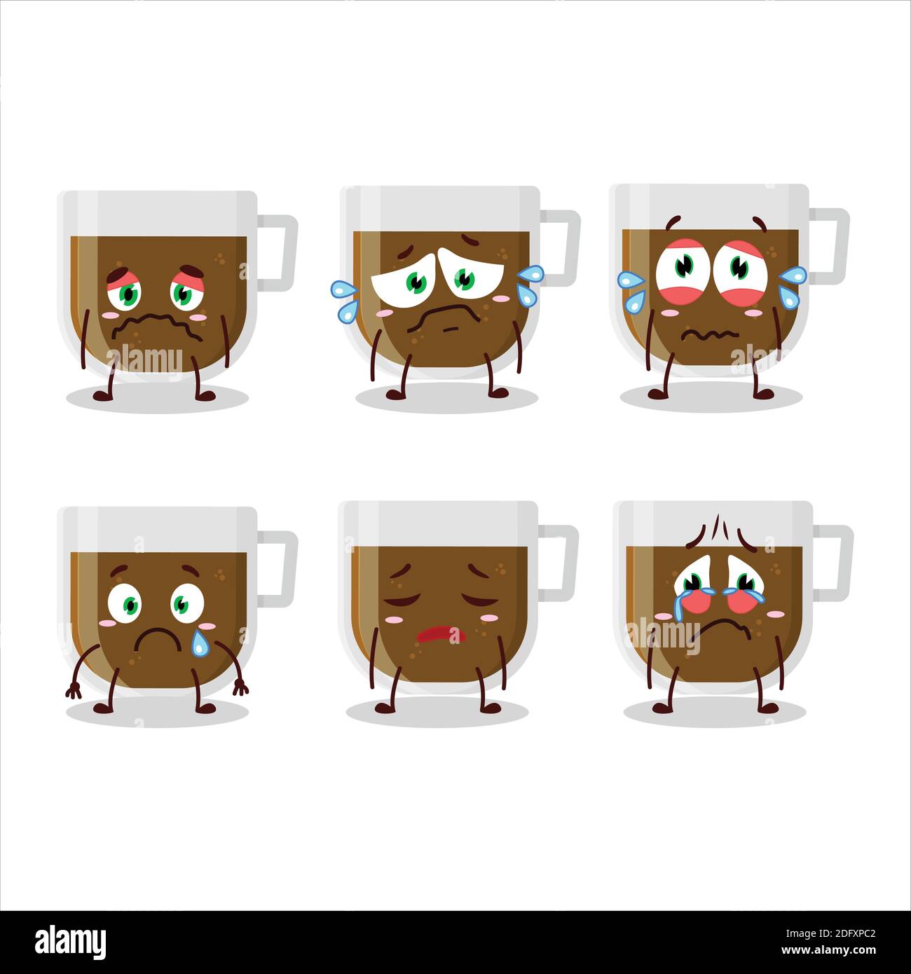 Crying cup illustration hi-res stock photography and images - Alamy