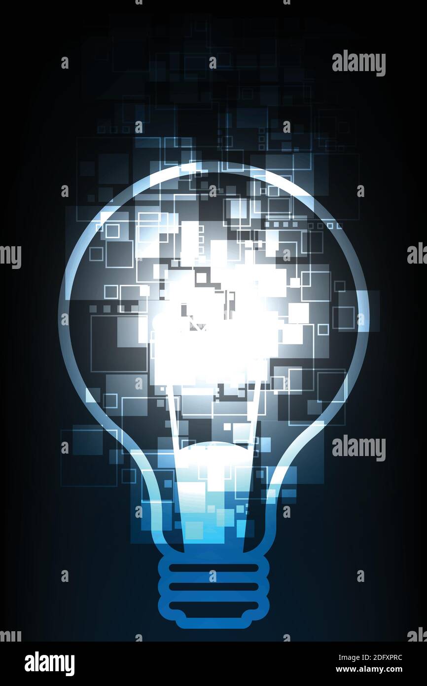 Light bulb circuit Stock Vector Images - Alamy