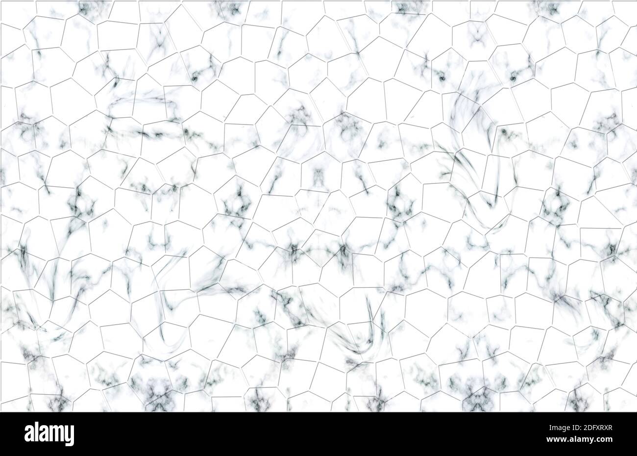 White marble background, polygonal tile Stock Photo - Alamy