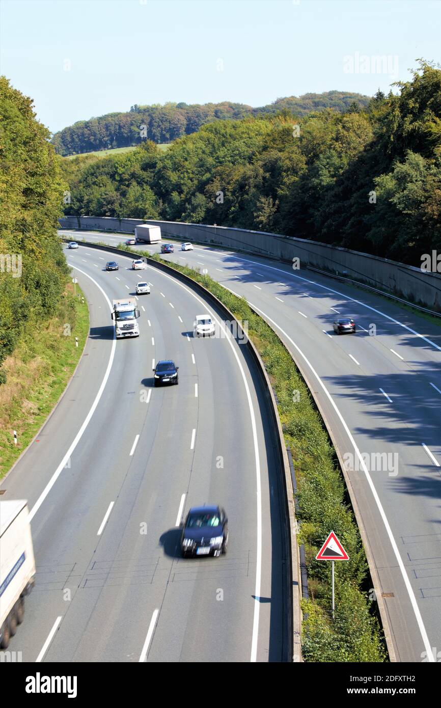 driving on highway Stock Photo - Alamy