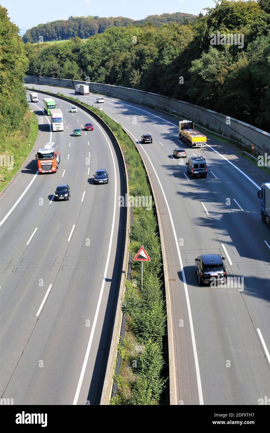 driving on highway Stock Photo - Alamy