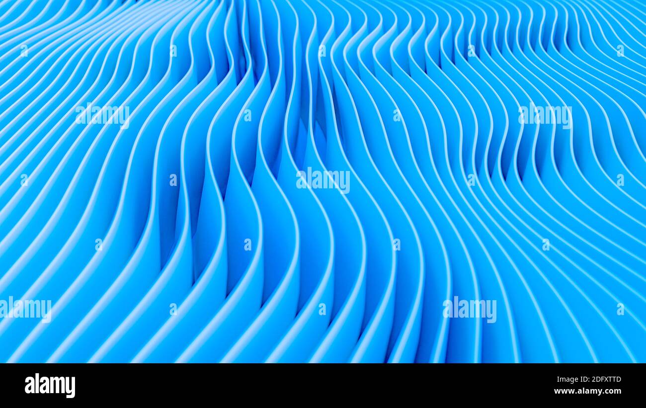 A beautiful light blue background made of geometric waves Stock Photo ...