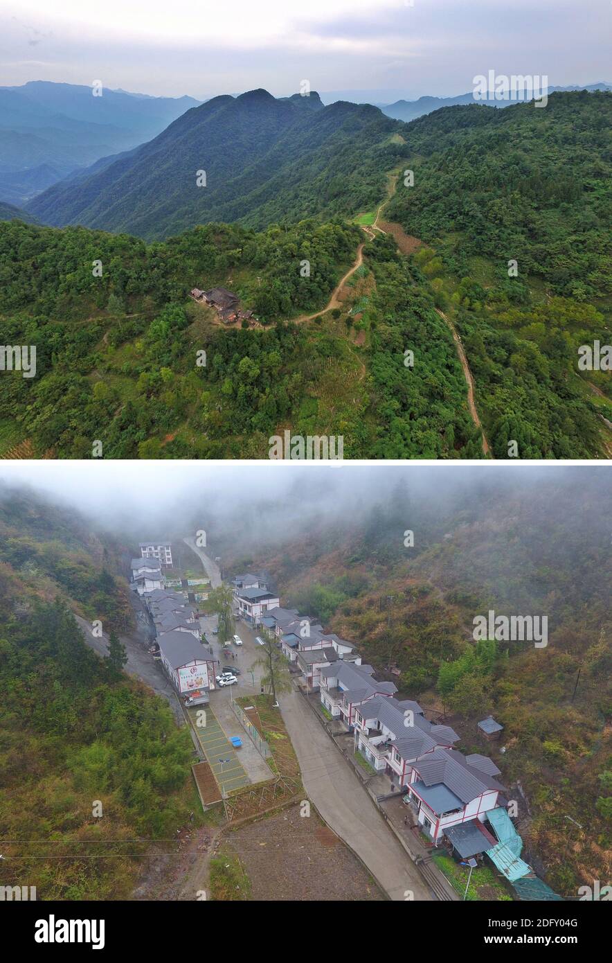 Qinling mountain top hi-res stock photography and images - Alamy