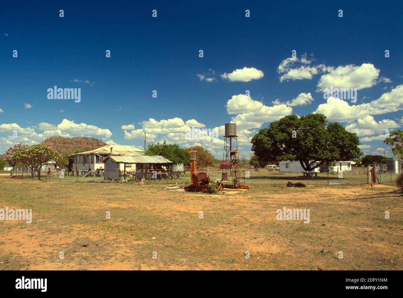 Township of Einasleigh, outback North Queensland, 1992. The ...