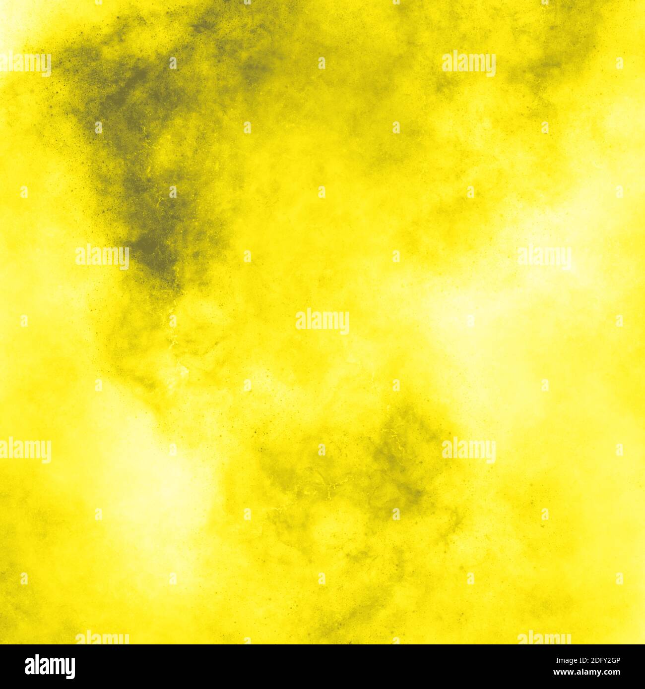 Yellow gradient, abstract background for design. Watercolor paint daub ...