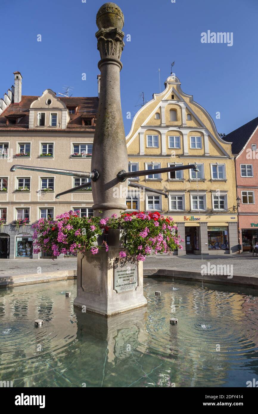 Memmingen germany fountain hi-res stock photography and images - Alamy