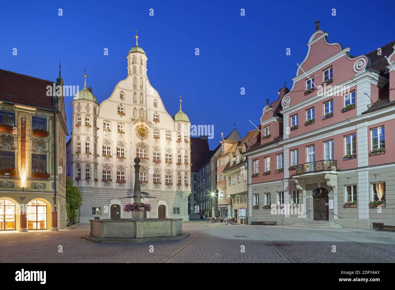 geography / travel, Germany, Bavaria, Memmingen, wheelhouse, city hall ...