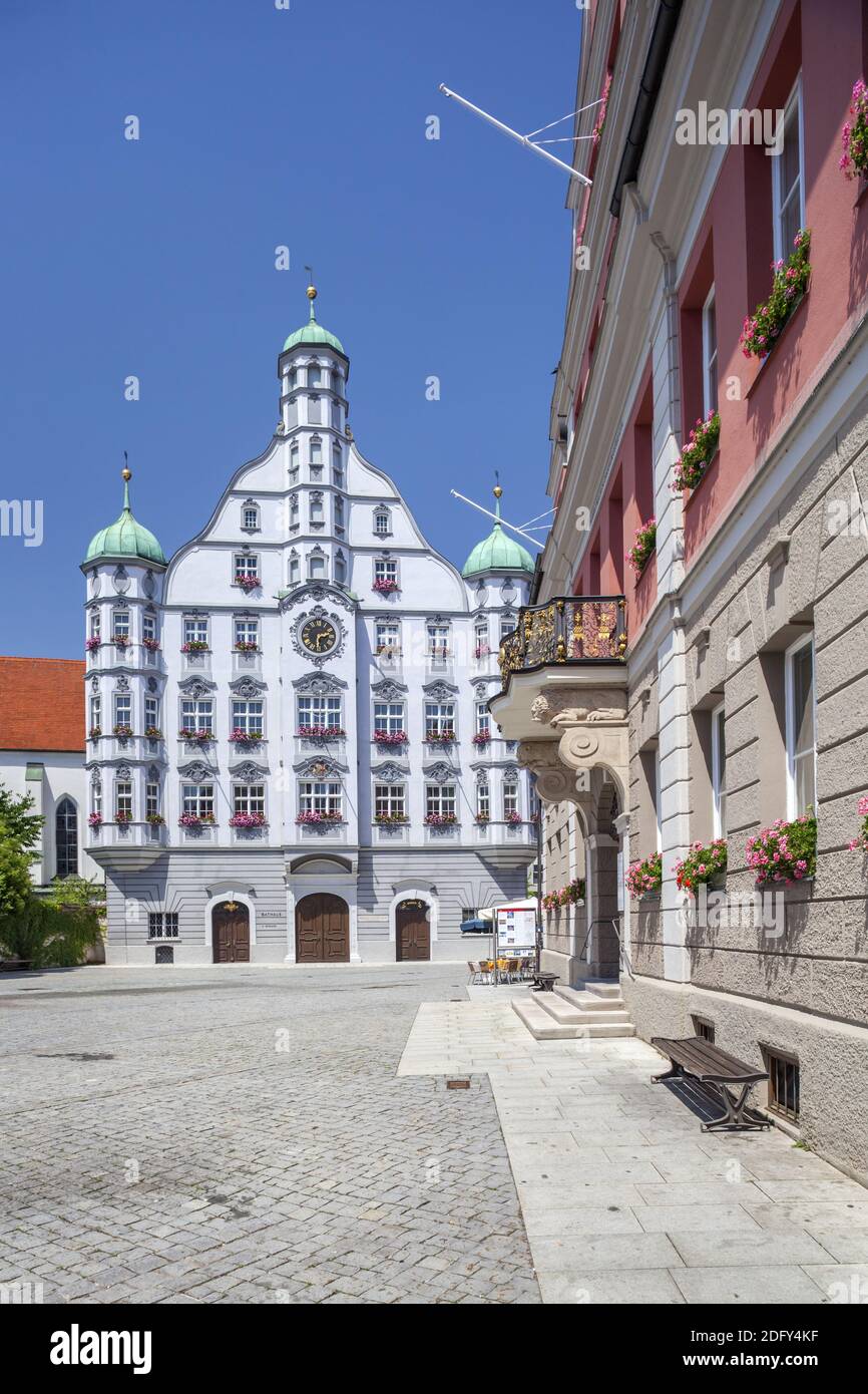 Renaissance architecture memmingen hi-res stock photography and images ...