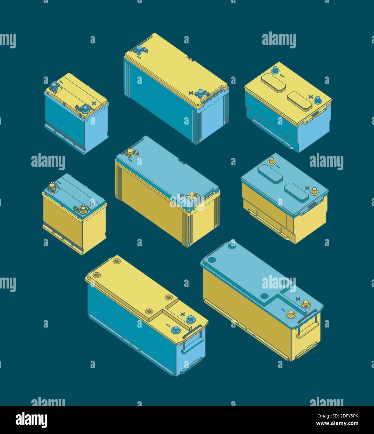 Cartoon batteries hi-res stock photography and images - Alamy