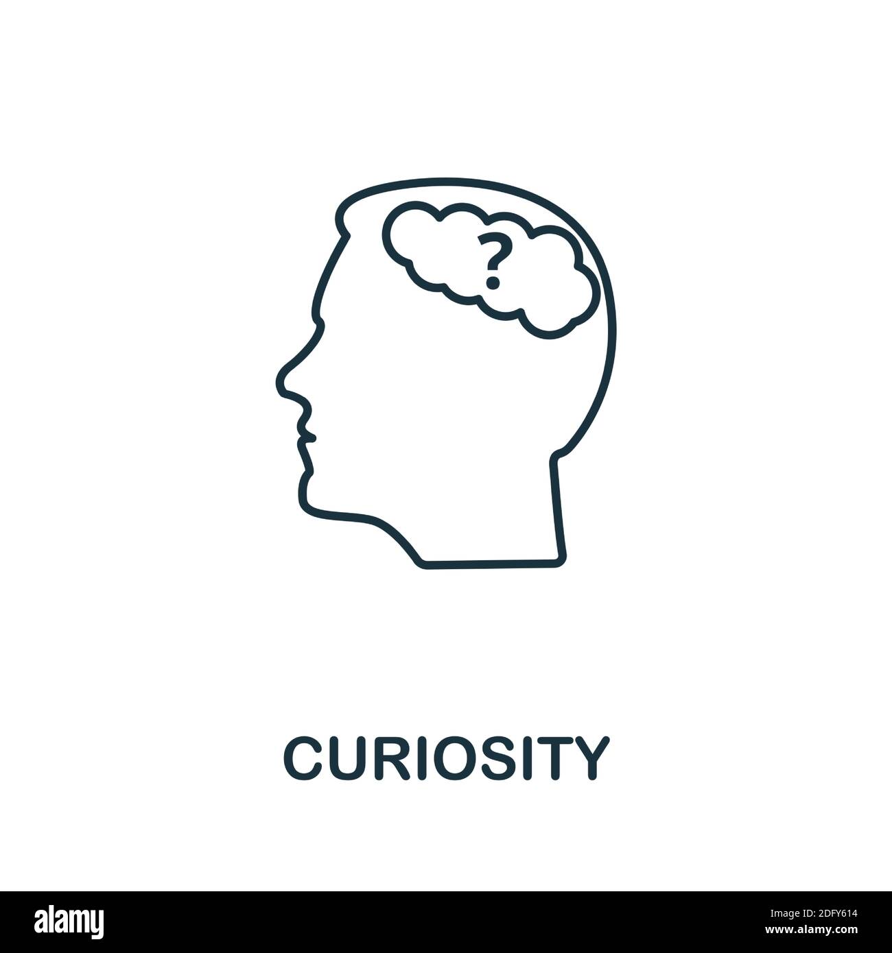 Curiosity icon hi-res stock photography and images - Alamy