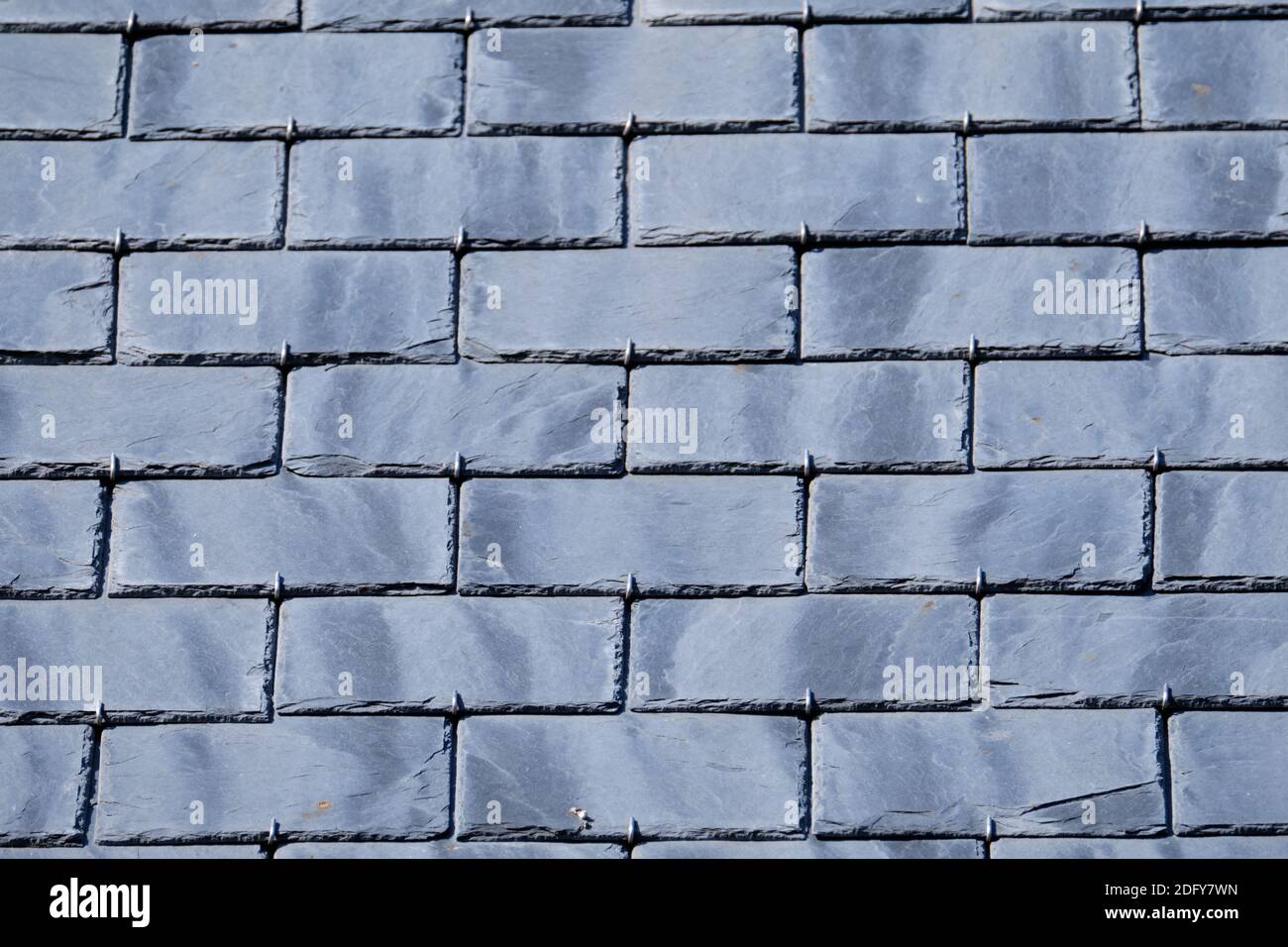 background of roof with slate tiles. close-up and full screen Stock ...