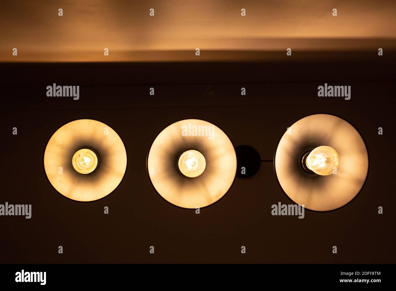 Round lamps hi-res stock photography and images - Alamy