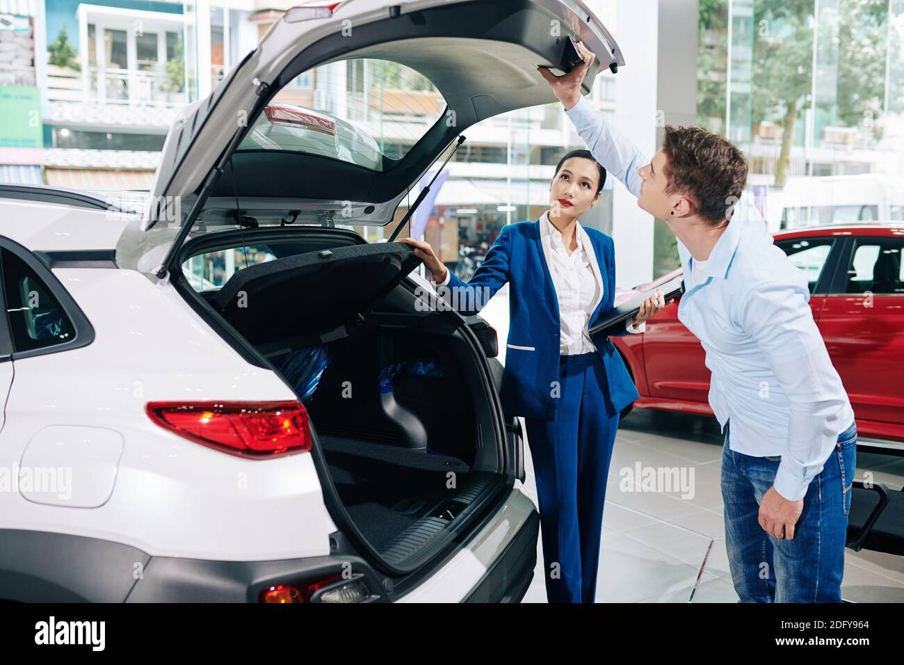 Checking car door hi-res stock photography and images - Alamy