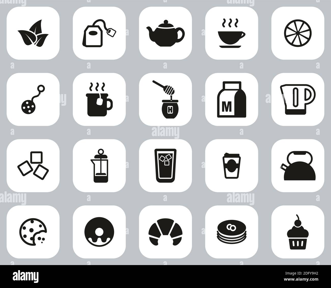 Tea pot lemon on Stock Vector Images - Alamy