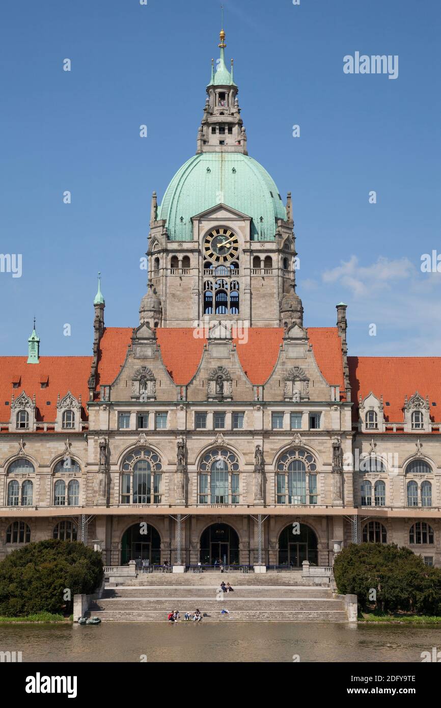 geography / travel, Germany, Lower Saxony, Hanover, New Town Hall ...