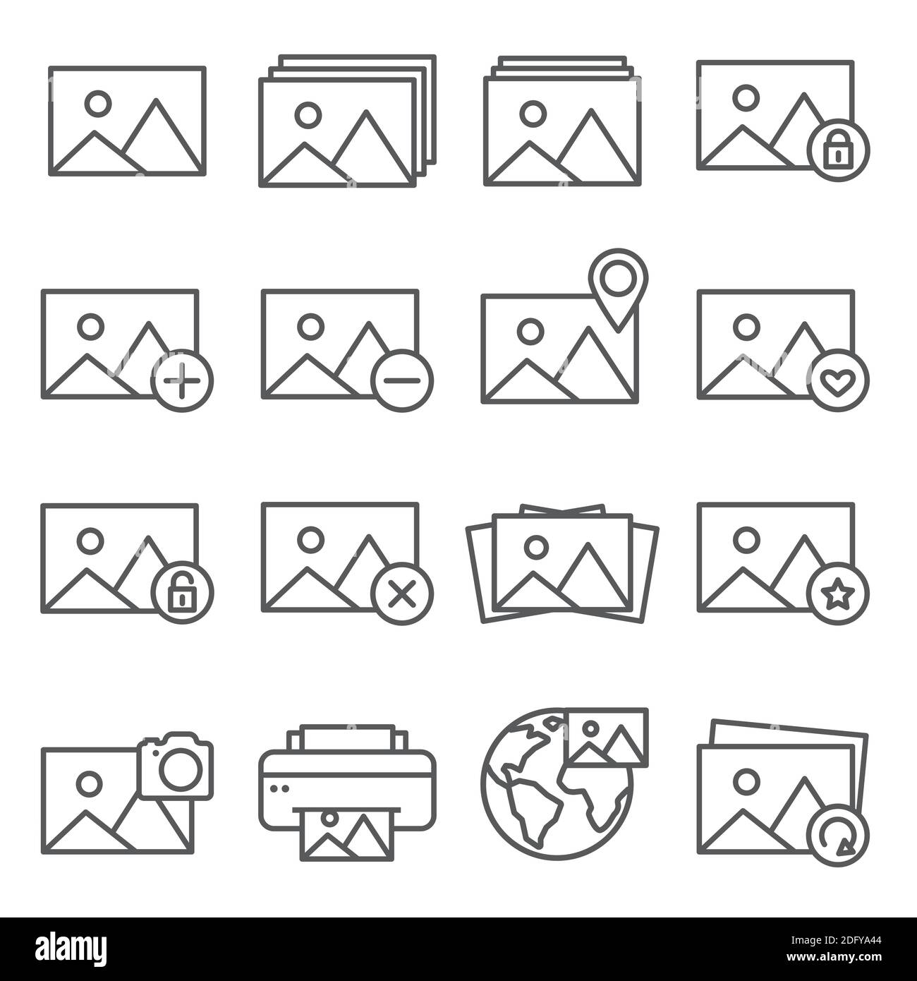 Simple white frame no Stock Vector Images - Alamy