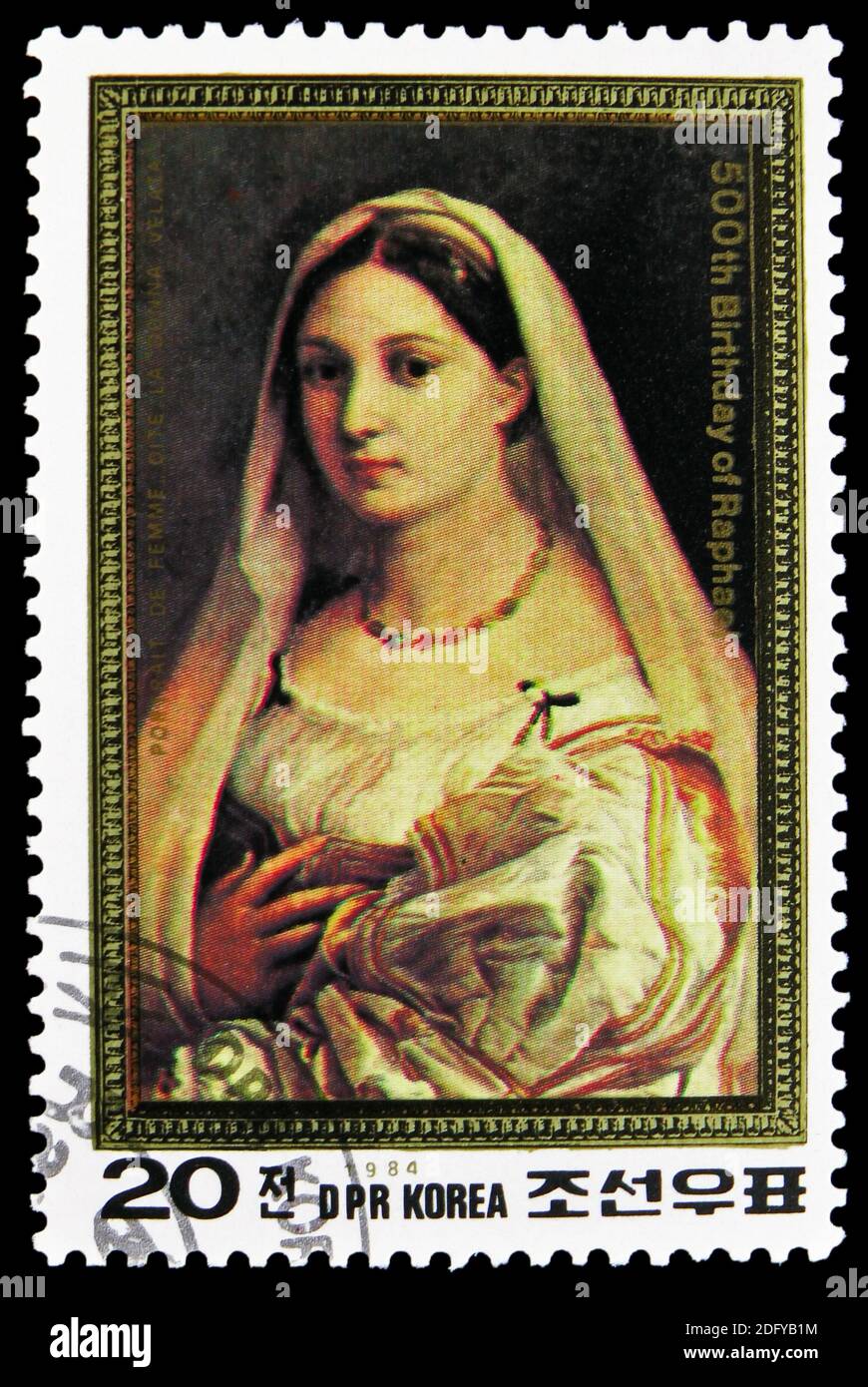 MOSCOW, RUSSIA - SEPTEMBER 16, 2020: Postage stamp printed in Korea ...